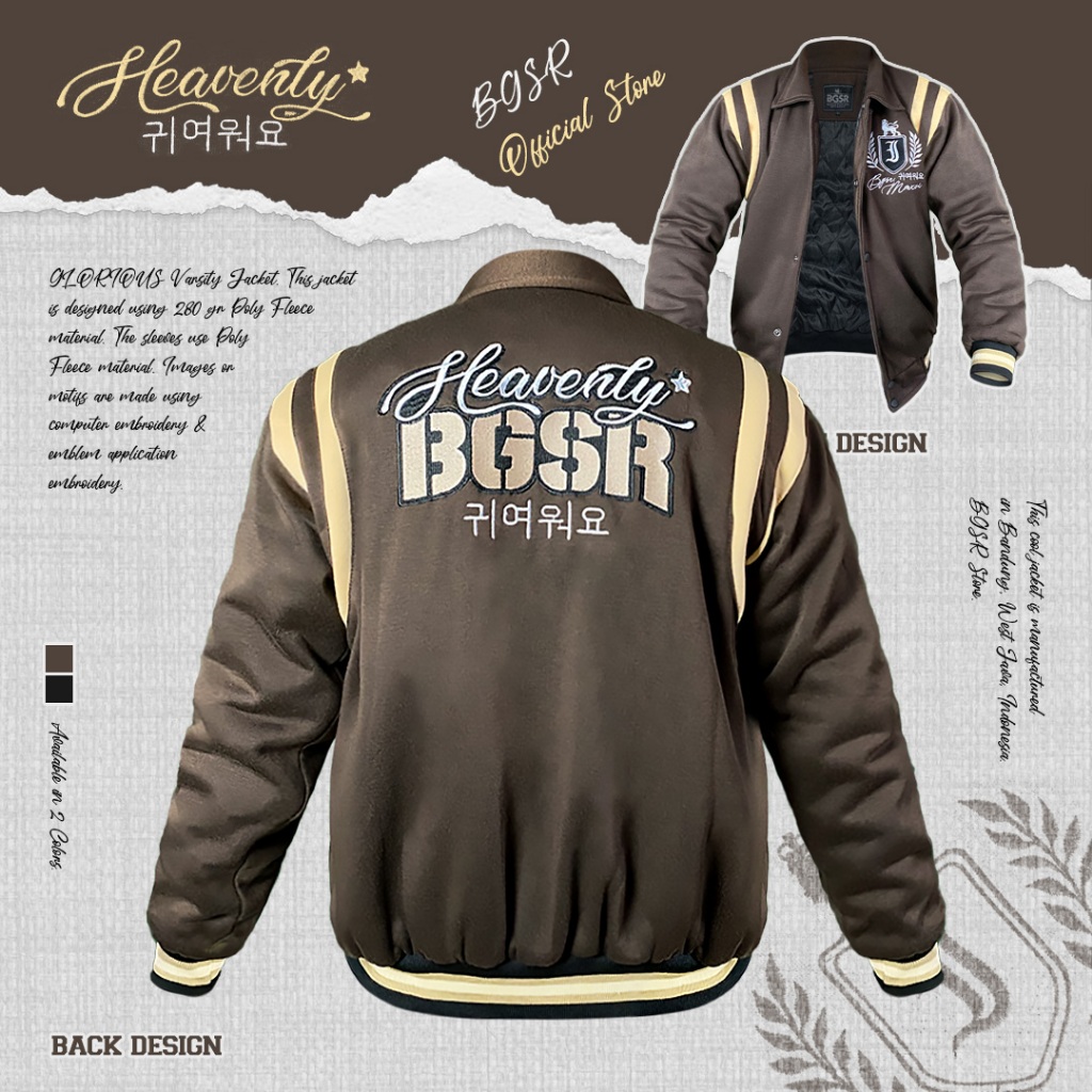 Jual BGSR - Jaket Varsity Football Art Outfit Kampus Kuliah Korean Style Hogwarts Bordir Premium ...