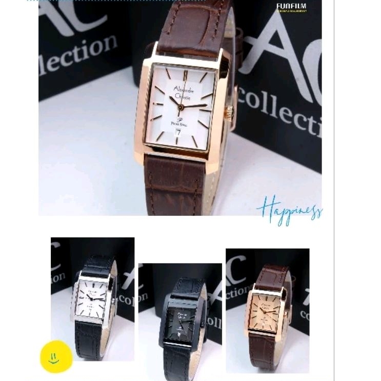 Jual ORIGINAL jam tangan wanita Alexandre Christie AC 1019 garansi ...