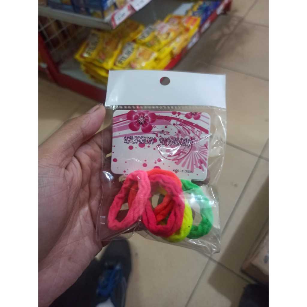 Jual Ikat Rambut Karet Polos Elastis Gaya Korea / Karet Gelang ...