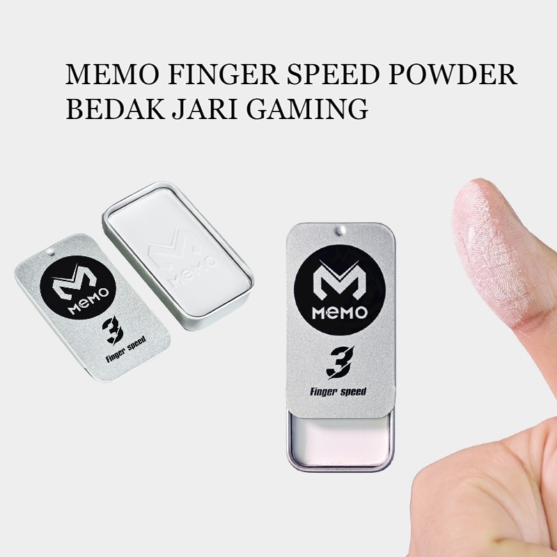 Jual MEMO FINGER SPEED 3 POWDER FINGER DUST POWDER GAMING BEDAK GAMING ...