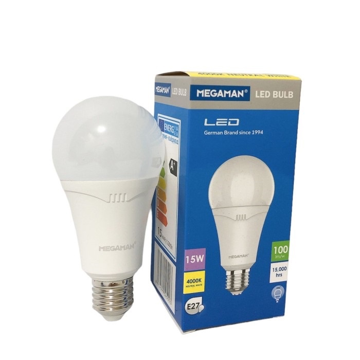 Jual LAMPU LED A-BULB MEGAMAN YTA70Z1 15W - 6500K | Shopee Indonesia