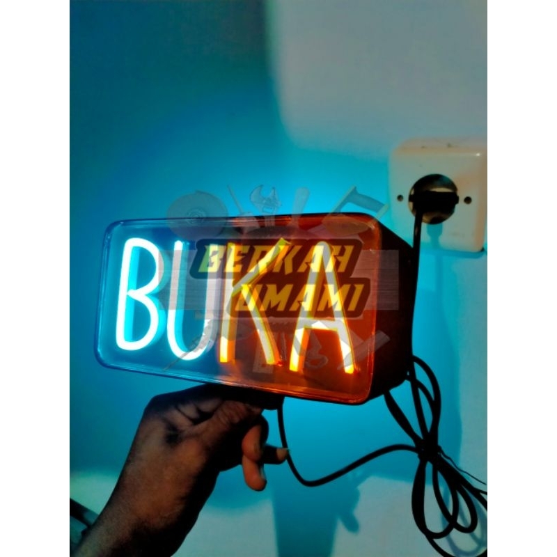 Jual Lampu penanda toko kedip / lampu tanda buka / lampu neon flex buka ... Jual Lampu penanda toko kedip / lampu tanda buka / lampu neon flex buka ...