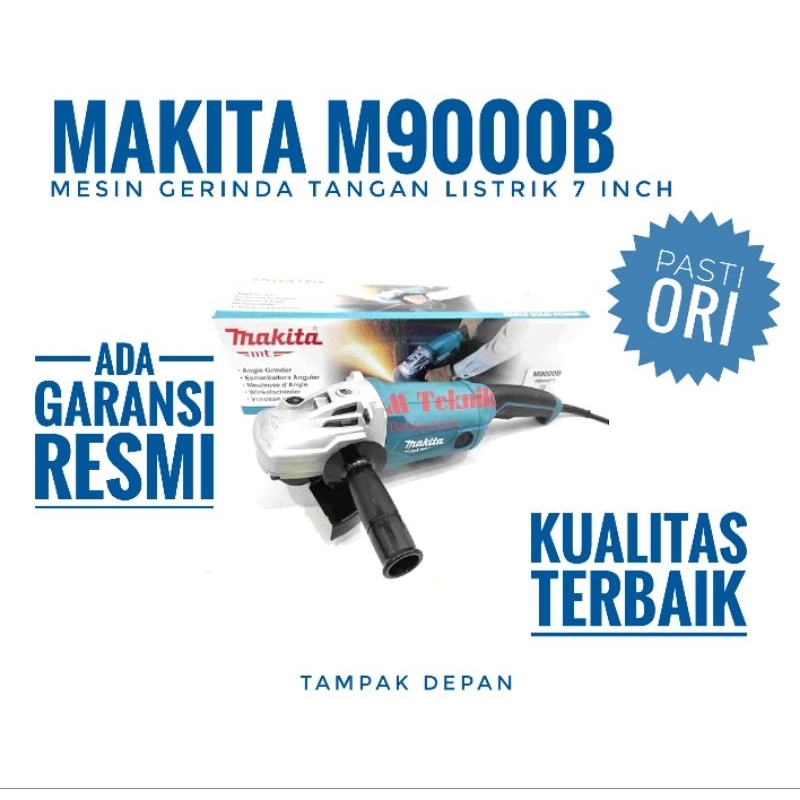 Jual Mesin Gerinda Makita M9000B 7 inch Angle Grinder M 9000 B gurinda ...