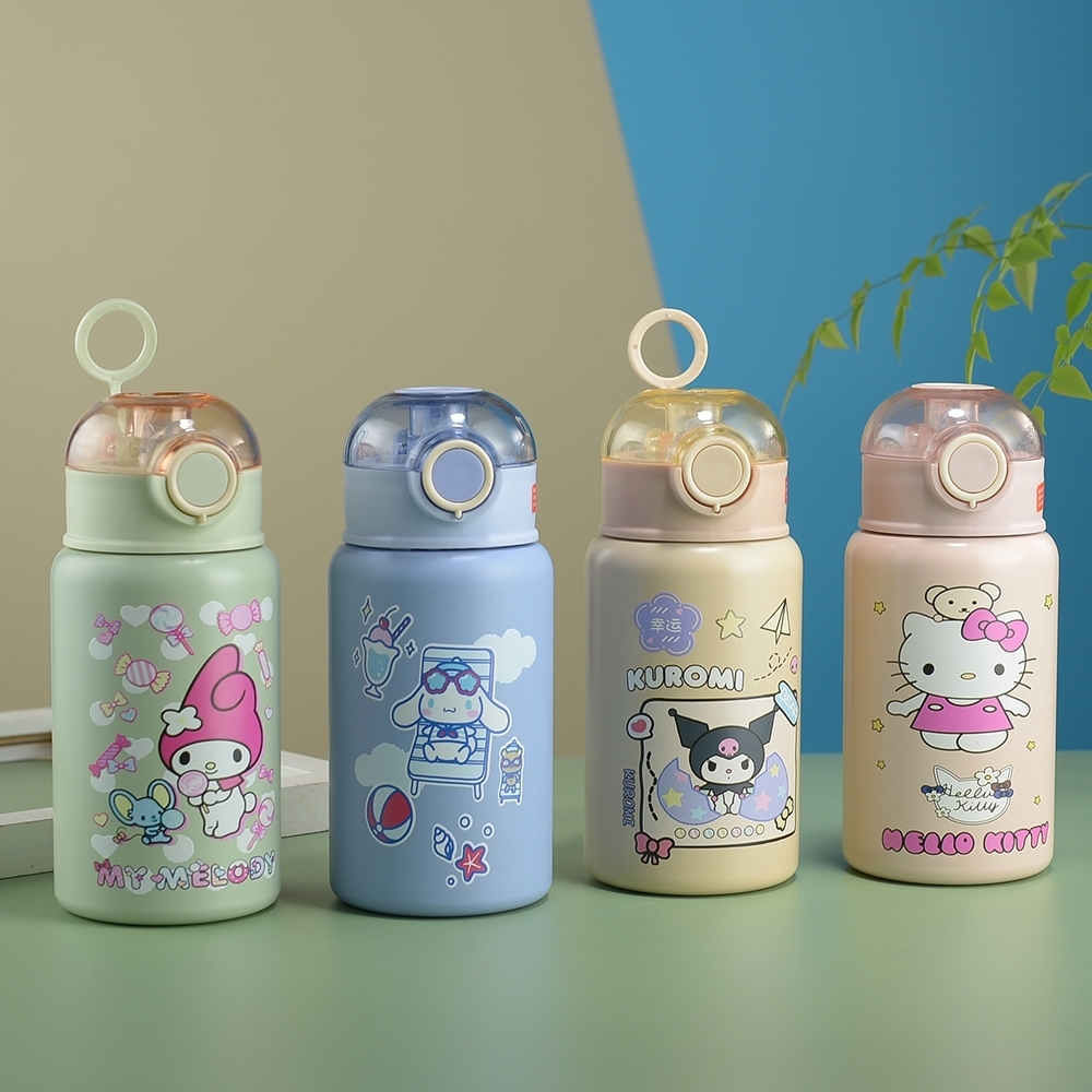 Jual Botol Termos Minimalis Anak/Dewasa Portable Karakter Sanrio Tahan ...