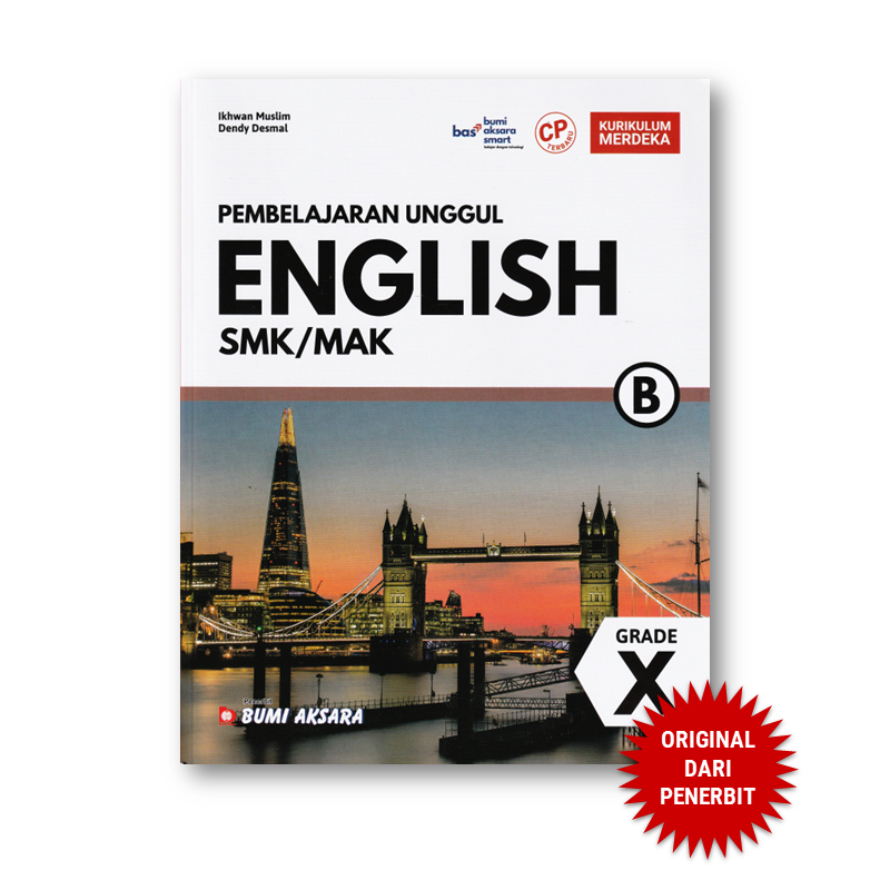 Jual Pembelajaran Unggul English Kelas X SMK Kurikulum Merdeka Bumi ...