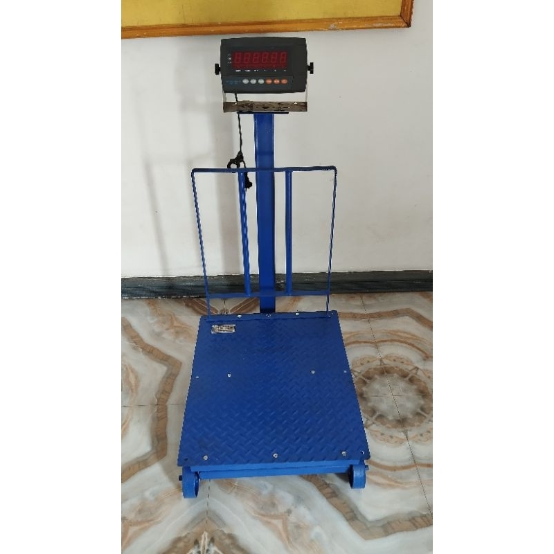 Jual timbangan duduk digital Sonic SP320 kap 100kg-750kg ada roda ...