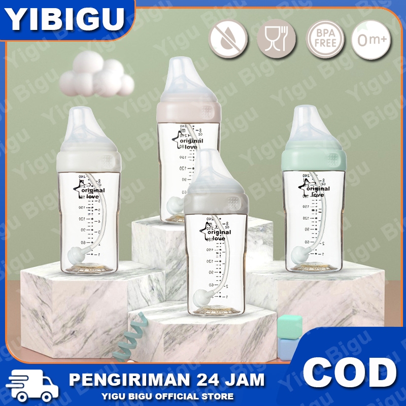 Jual Botol Anti-kembung Botol PPSU Bayi Feeding Baby Bottle 150ml 240ml 330ml | Shopee Indonesia