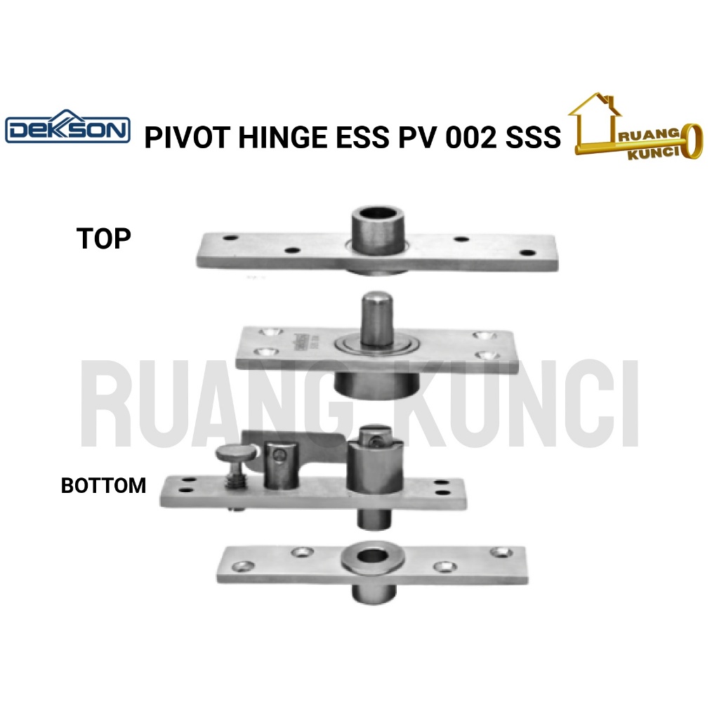 Jual Engsel Pivot Dekson ESS PV 002 SSS Engsel Tanam Putar Pivot Hinge ...