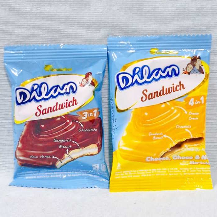 Jual Dilan Sandwich 3 in 1 / 4 in 1 (1 Pcs) | Shopee Indonesia