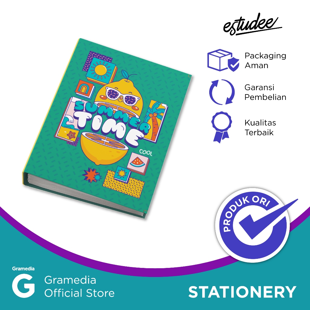 Jual Estudee Binder Board A5 Summer Time I | Shopee Indonesia