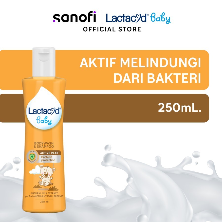 Jual Lactacyd Baby Active Play Bodywash & Shampoo 250ml | Shopee Indonesia