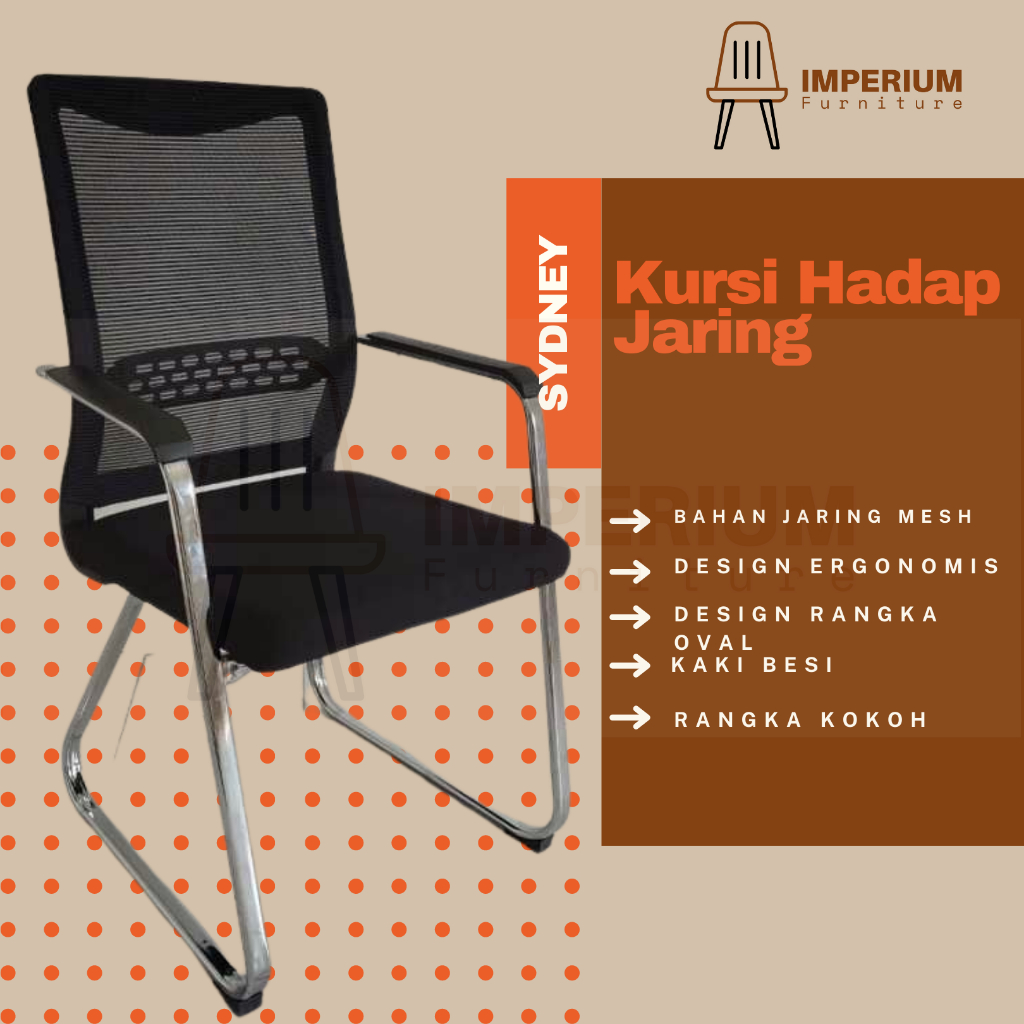 Jual Kursi Kantor Sydney / Kursi Hadap Sydney / Kursi Kerja / Kursi ...