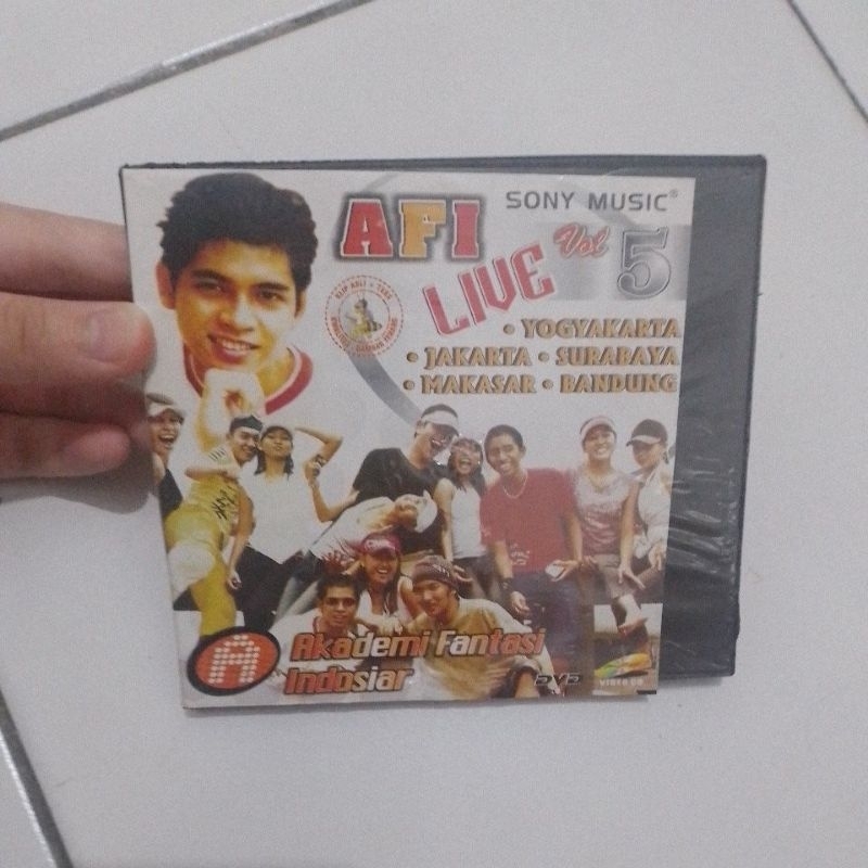 Jual Dvd Original AFI Akademi Fantasi Indosiar Vol.5 by Sony Music Dvd ...