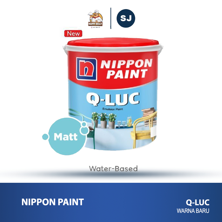 Jual [BARU-NEW] CAT TEMBOK QLUC NIPPON PAINT 5KG | Shopee Indonesia