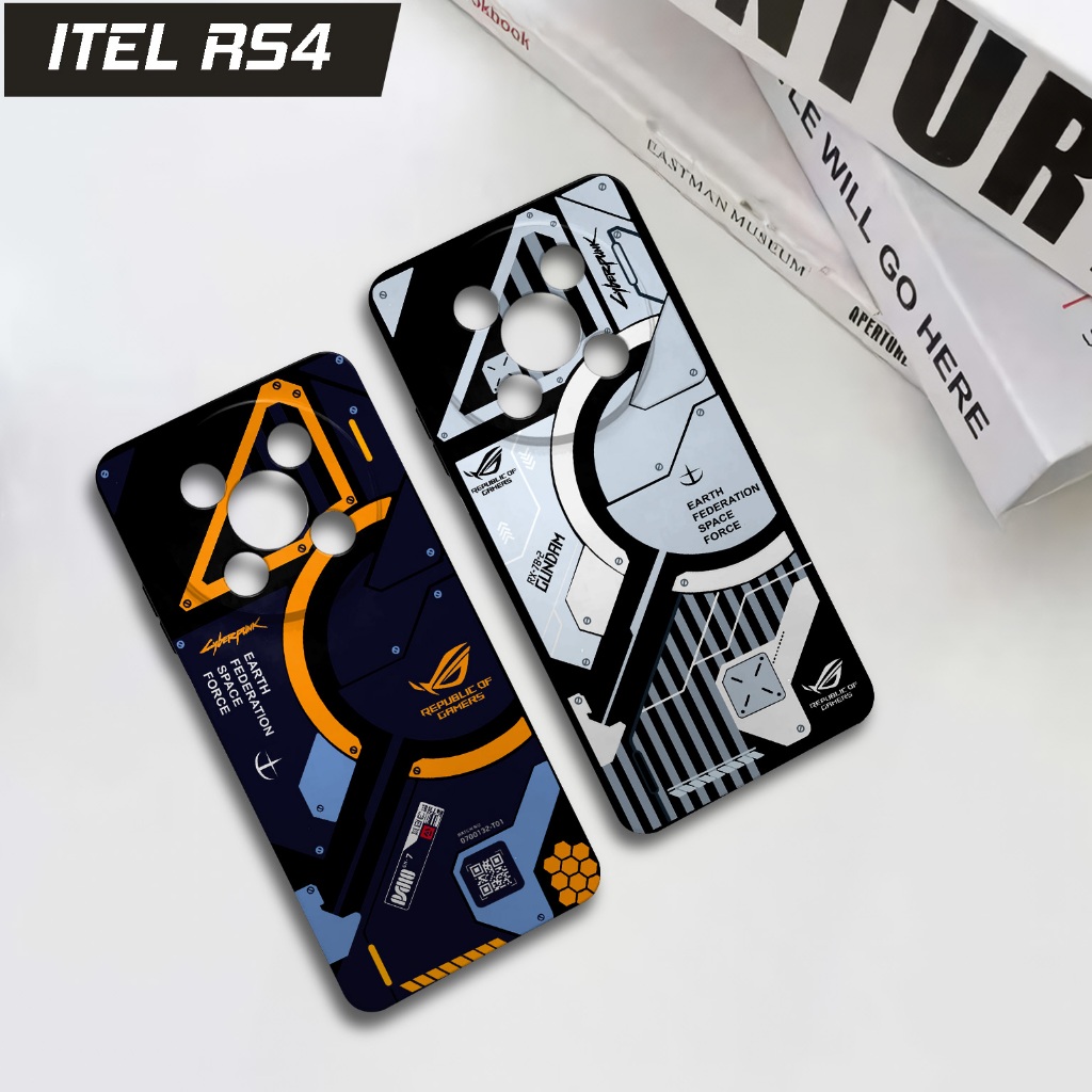 Jual Case Hp Itel RS4 Procamera Black Soft Case Black Slim Matte Itel ...