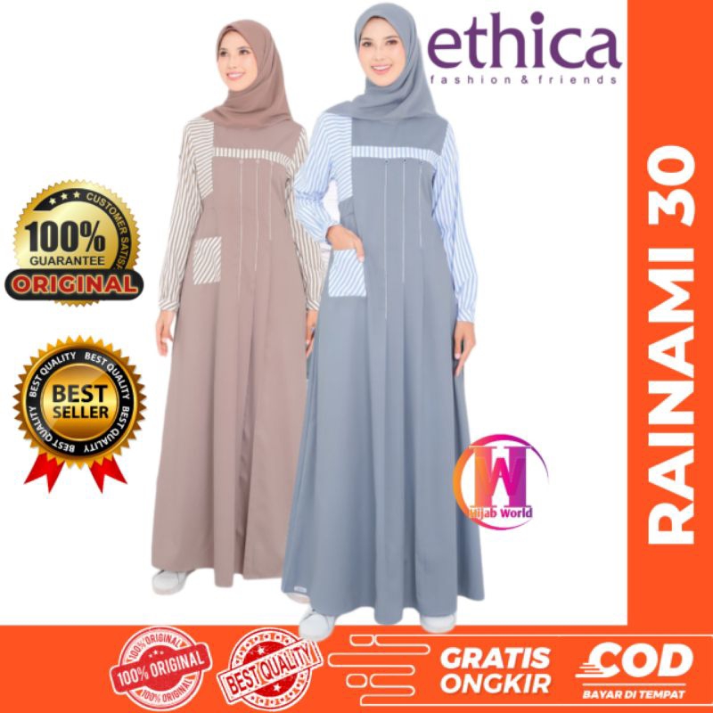 Jual ETHICA Gamis Rainami 30 Ethica Original / Baju Gamis Terbaru 2024 ...