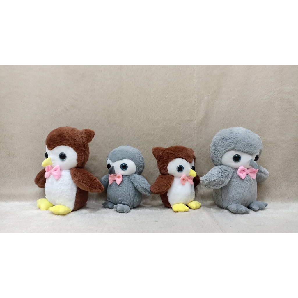 Jual Boneka Burung Hantu Sit Owl Pita Cute Size M | Shopee Indonesia