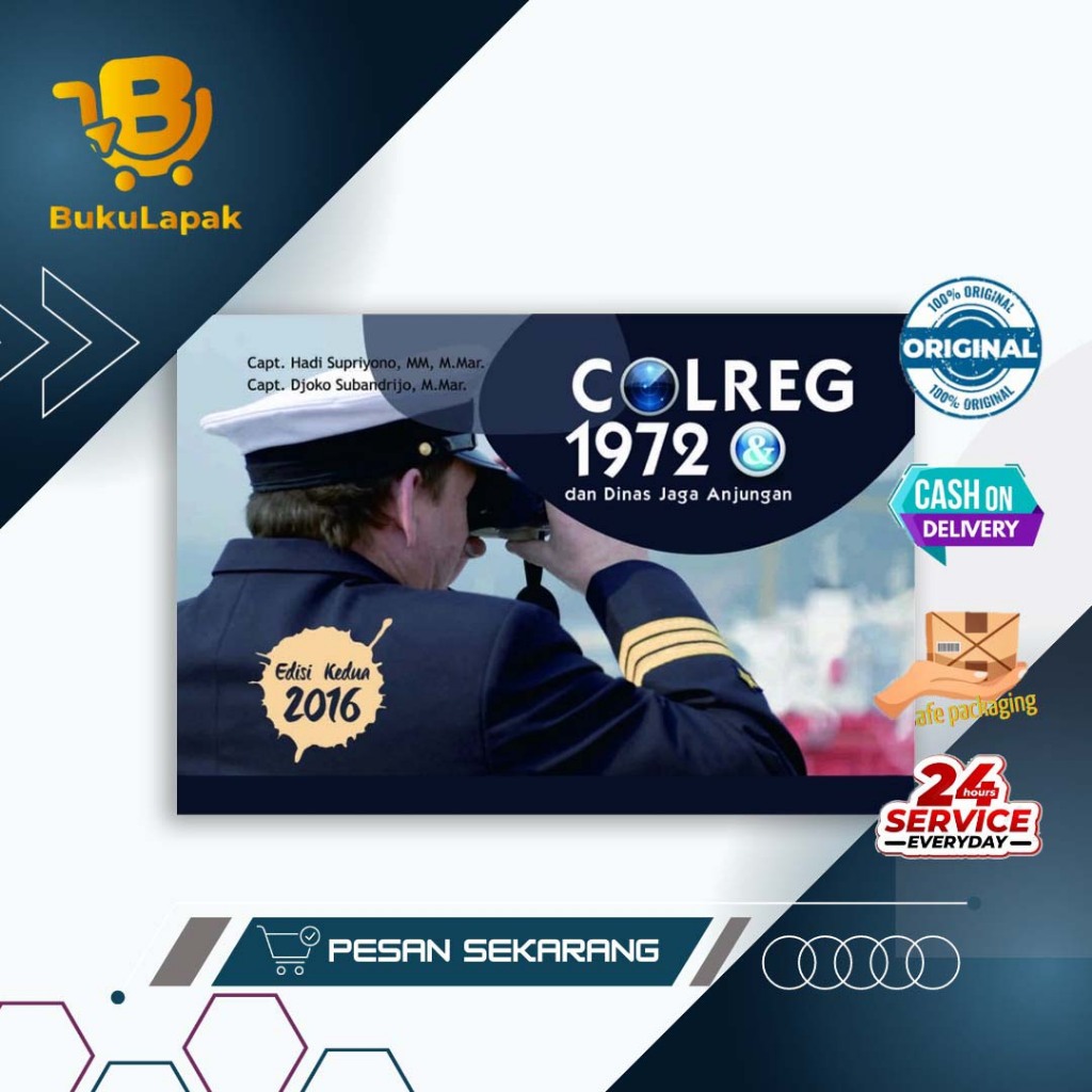 Jual Buku Kelautan : COLREG 1972 dan Dinas Jaga Anjungan FC - Deepublish | Shopee Indonesia