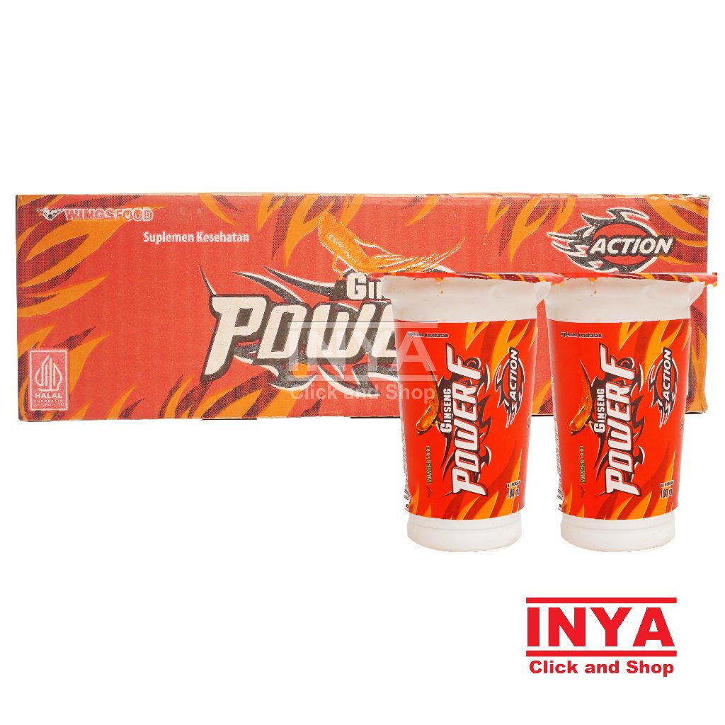 Jual Ginseng Power-F Action 24x180ml - Minuman Suplemen - Soft drink ...
