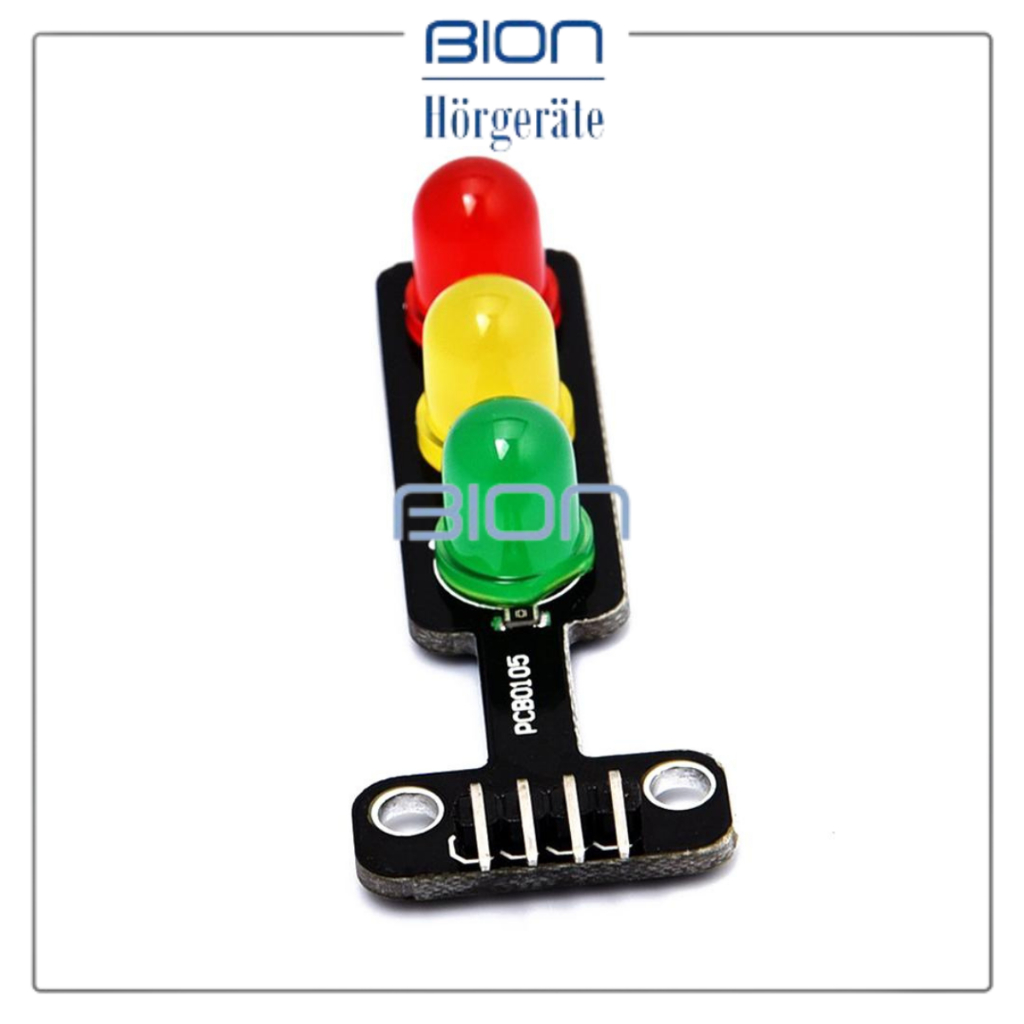 Jual Simulasi Lampu Lalu Lintas Merah Kuning Hijau Traffic Light Module ...