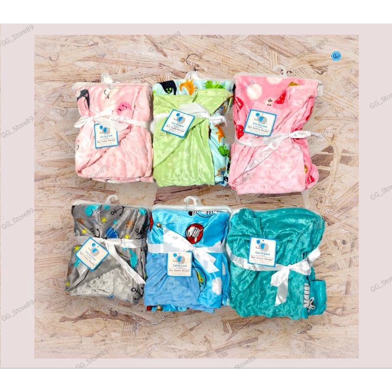 Jual Selimut Bayi Double Fleece CARTER LOVE / Selimut bayi karakter ...