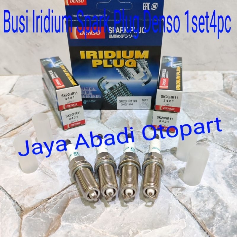 Jual Busi Iridium Spark Plug Denso Set Innova Bensin 2004-2015 Asli ...