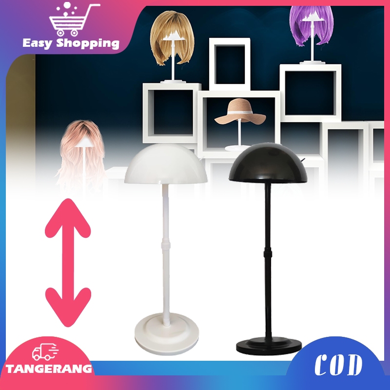 Jual Penyangga Wig Adjustable Gantungan Rambut Palsu Multifungsi Tempat ...