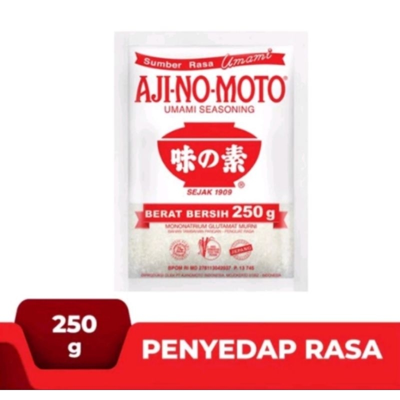 Jual Ajinomoto Penyedap rasa MSG 250gr | Shopee Indonesia