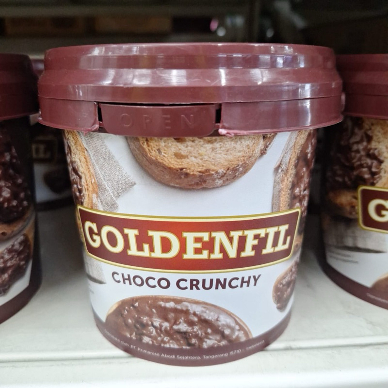Jual GOLDENFIL choco crunchy 1kg ember | Shopee Indonesia