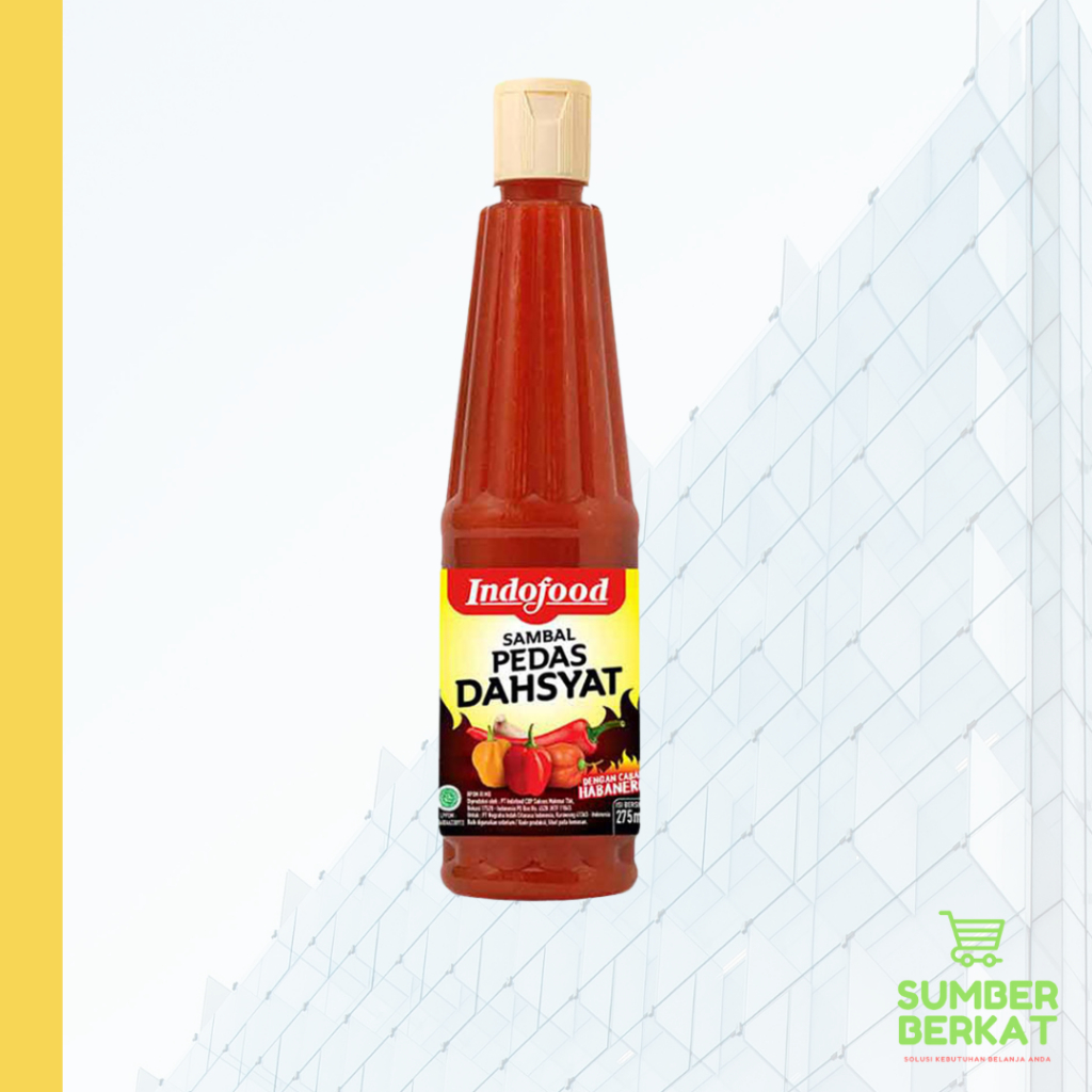 Jual INDOFOOD SAMBAL PEDAS DAHSYAT 135 ML'g/ | Shopee Indonesia