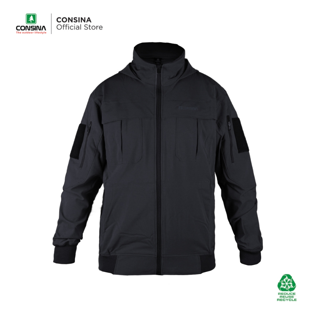 Jual Consina Ukraine Jaket Travelling Urban Softshell Semi Stretch | Shopee Indonesia