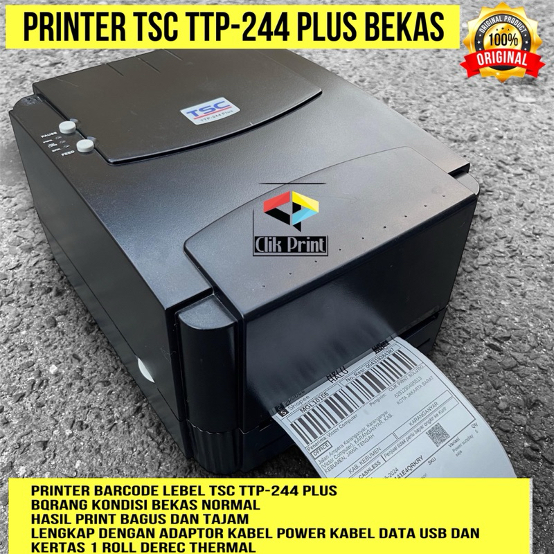 Jual Printer TSC TTP-244 Plus | Shopee Indonesia