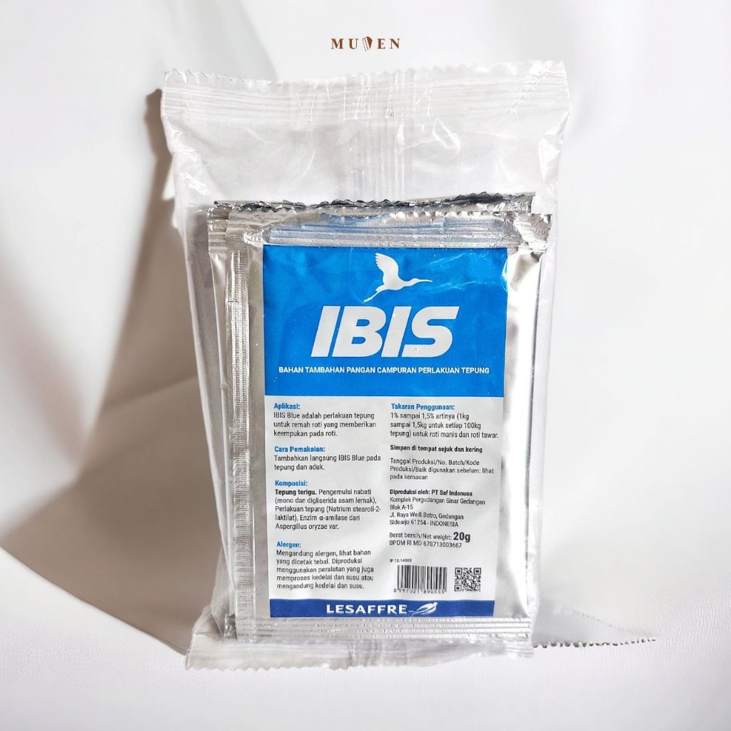 Jual IBIS BLUE PELEMBUT ROTI 4 X 20 GR | Shopee Indonesia