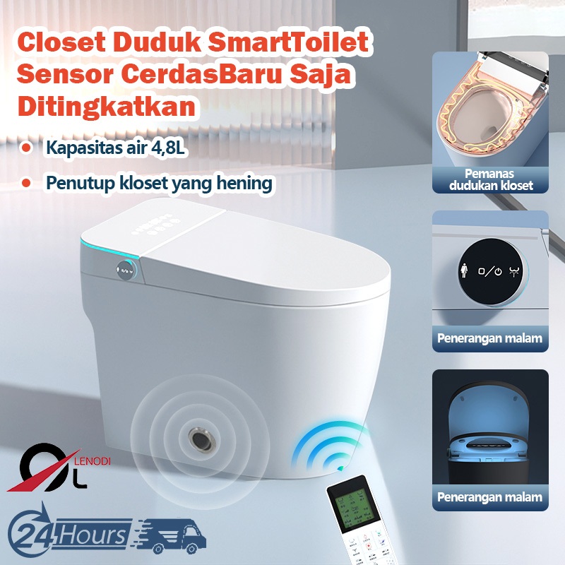 Jual Closet duduk otomatis Luxury Smart Kloset Duduk Siram Toilet Kursi ...