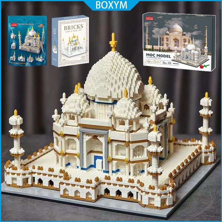 Jual KODE Q4O Minicraft Brick Block Taj Mahal Mainan Blok Kapal Perusak ...