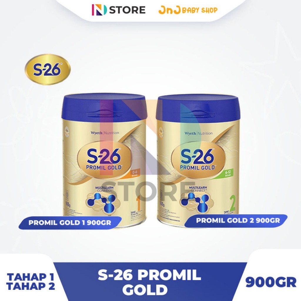 Jual S-26 Promil Gold Tahap 1 & 2 Kemasan 900g Susu Pertumbuhan/S26 ...