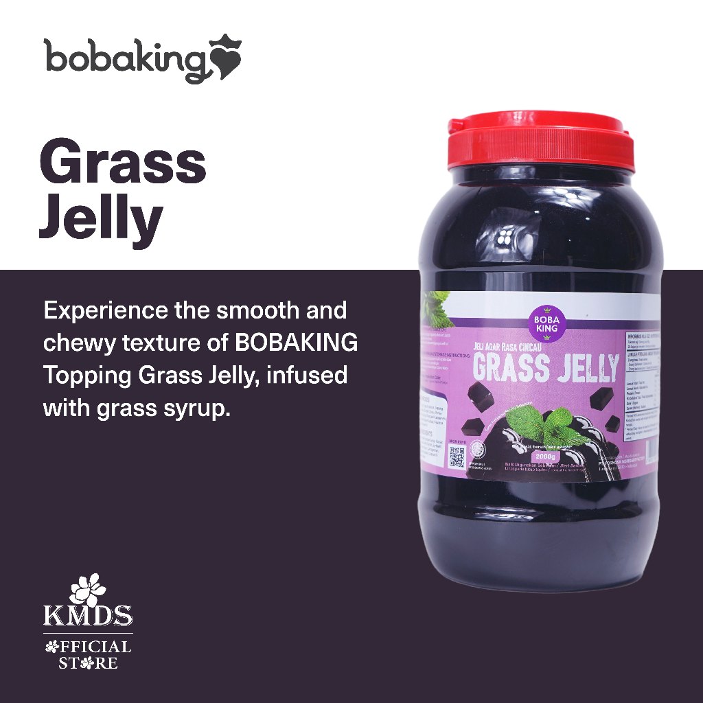 Jual BOBAKING GRASS JELLY 2KG | Shopee Indonesia