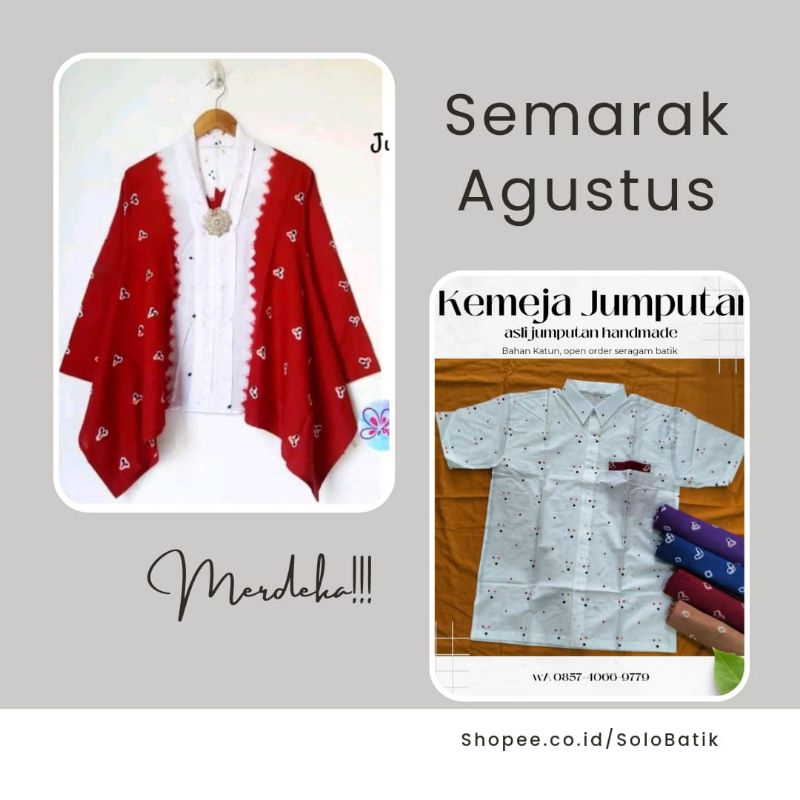 Jual BLUS BATIK MERAH PUTIH JUMPUTAN SOLO | Shopee Indonesia Jual BLUS BATIK MERAH PUTIH JUMPUTAN SOLO | Shopee Indonesia
