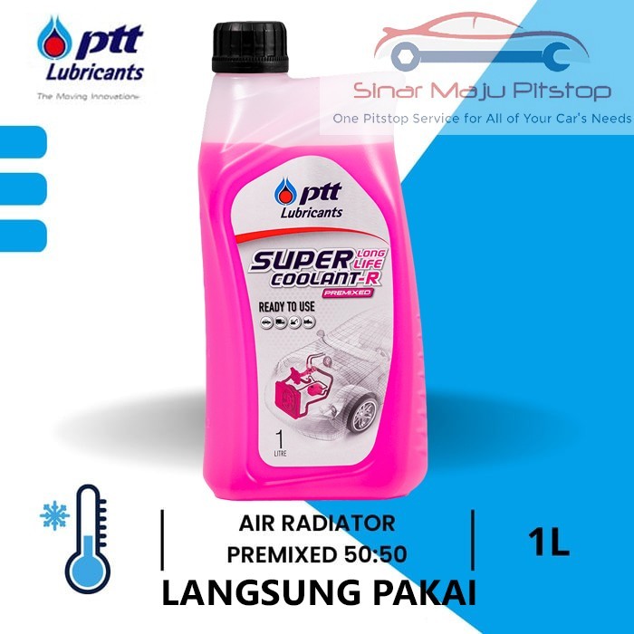 Jual Air Radiator Coolant Motor & Mobil - PTT SUPER LONG LIFE RADIATOR ...