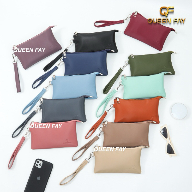 Jual POUCH WANITA DOMPET FLIP AMORA BY QUEEN FAY/ CHOCOLY COCOLY ...