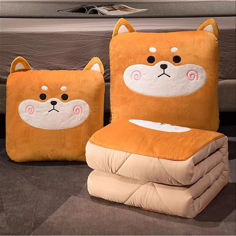 Jual 2IN1 Bantal Selimut Traveling, Kantor, Balmut Multifungsi Bahan ...