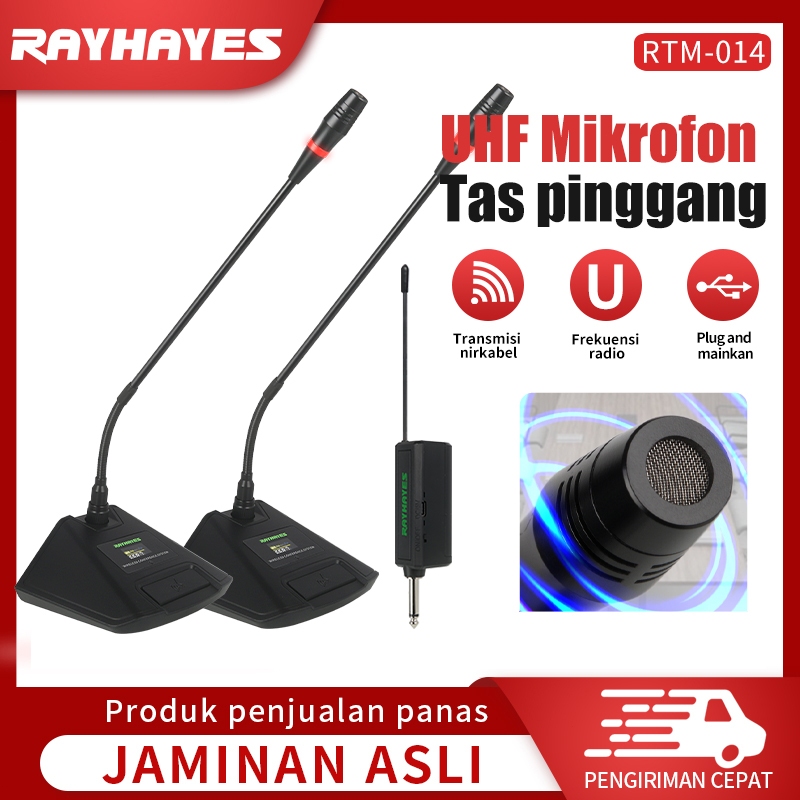 Jual RAYHAYES Professional Microphone Wireless For HIGH -DEFINITION ...