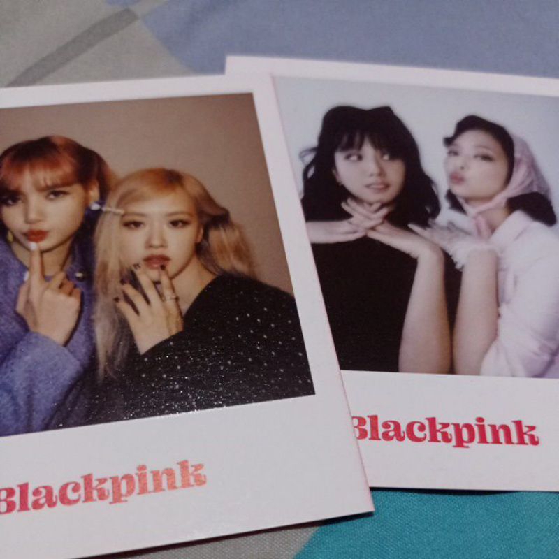 Jual 2022 WELCOMING COLLECTION PHOTOCARD POLAROID BLACKPINK JENNIE JISOO ROSE LISA | Shopee ...
