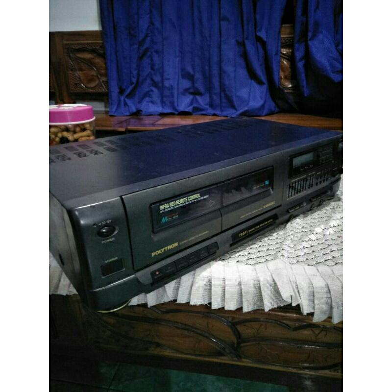 Jual Tape Deck Polytron BB631K Radio Kaset Normal | Shopee Indonesia