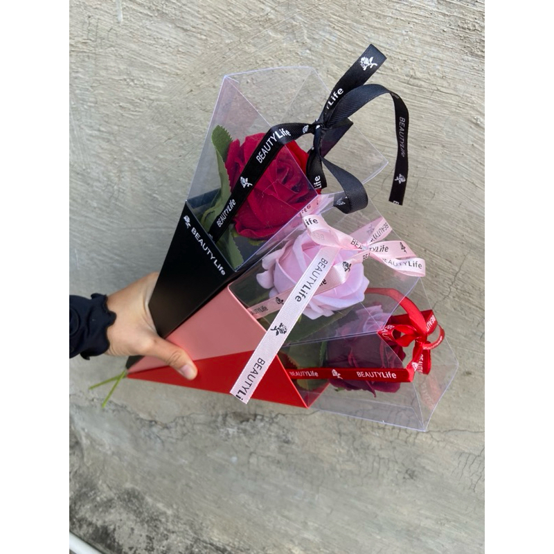 Jual Rose in Box / Single Rose in Box / Bunga Mawar Satuan | Shopee ...