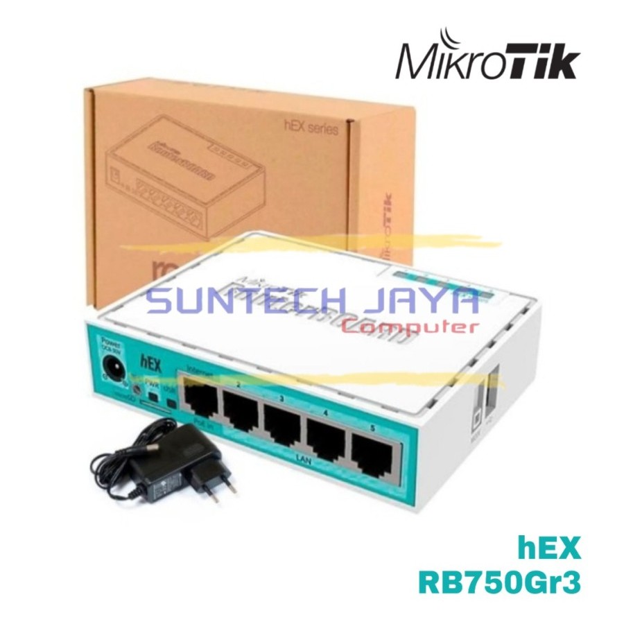Jual Mikrotik RB750Gr3 (hEX)/ Router Mikrotik RB750 GR3 HEX/ Router ...