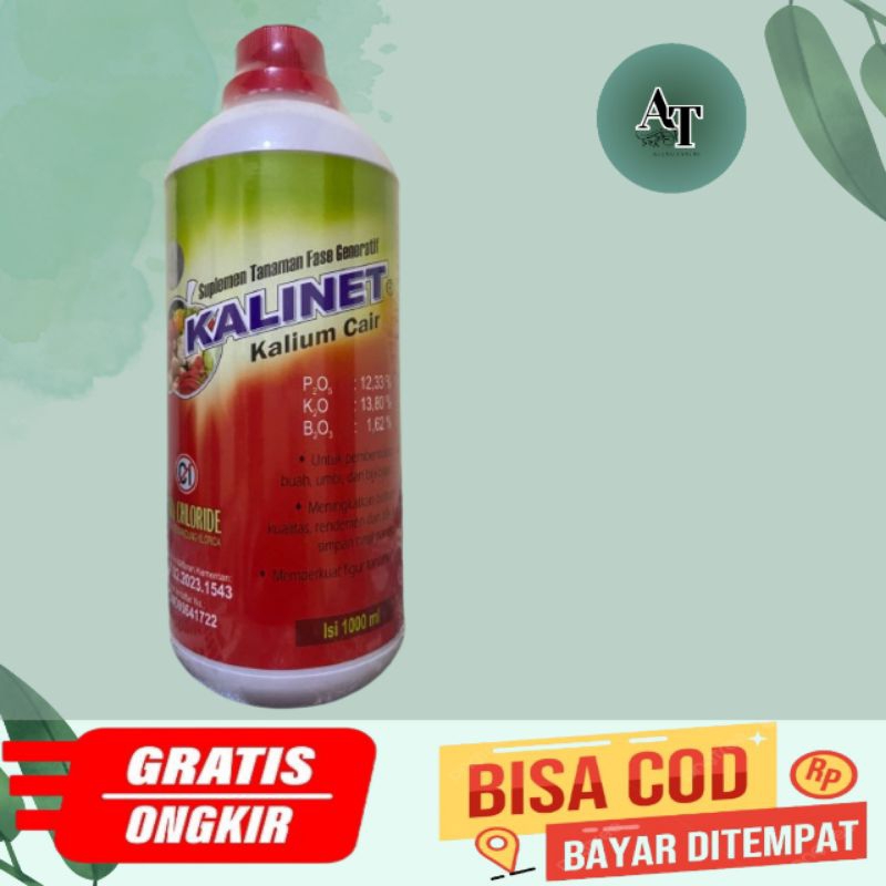 Jual Kalinet kalium cair suplemen tanaman fase generatif 1liter ...