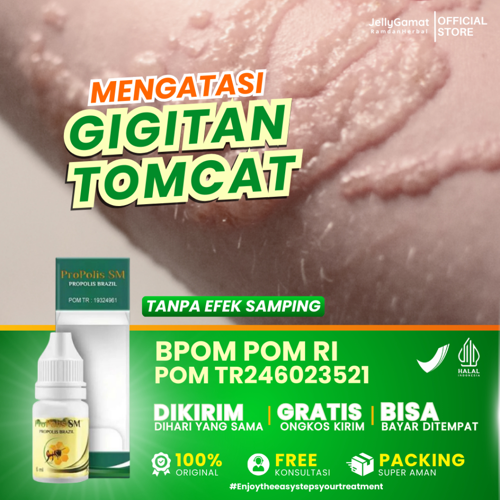 Jual Salep Oles Gigitan Tomcat Luka Bekas Gigitan Tomket Tomcet ...