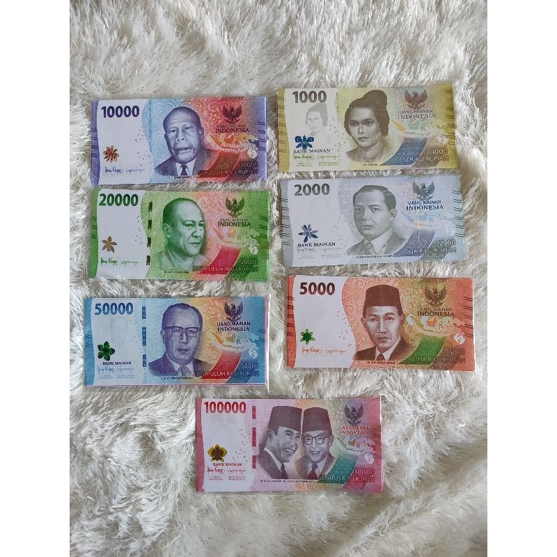 Jual Uang Mainan/replika/10 lembar | Shopee Indonesia