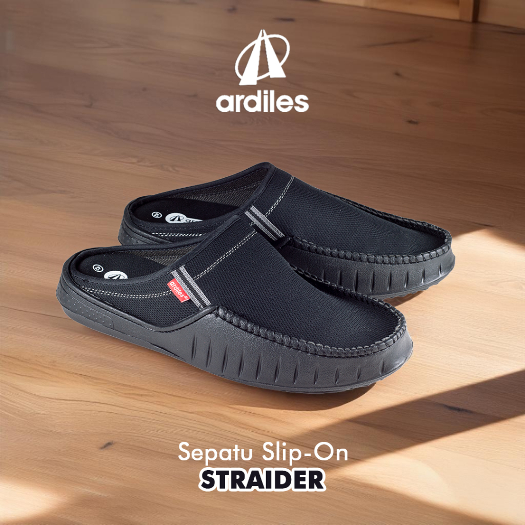 Jual Sepatu Selop Pria Original Ardiles Ukuran Besar Warna Abu Biru Dan ...